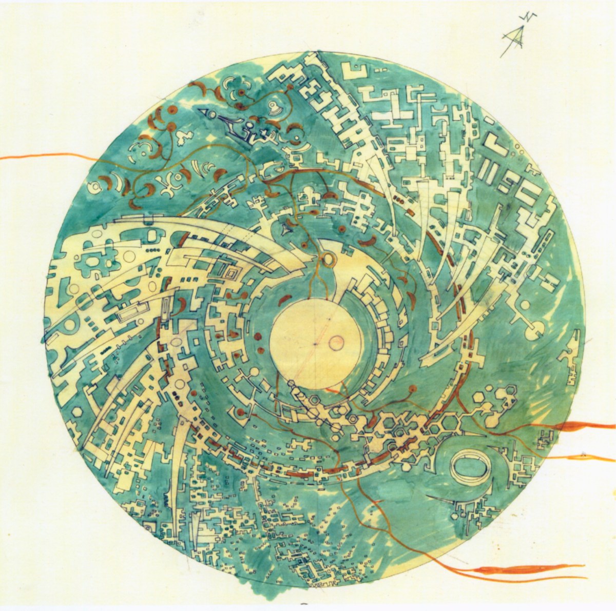 Origin of the Galaxy Plan’s Crown and Circulation Network – Auroville ...